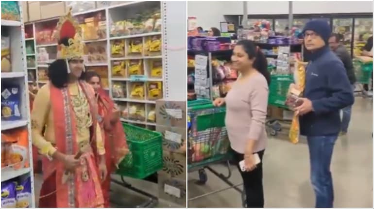 Indians take over grocery store in Canada, chant 'Jai Shri Ram' in ...