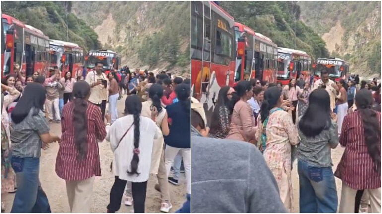 Gujarat tourists perform garba at landslide site, trigger backlash ...