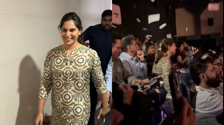 Ram Charan's wife Upasana Konnidela watches Peddi accompanied by her ...