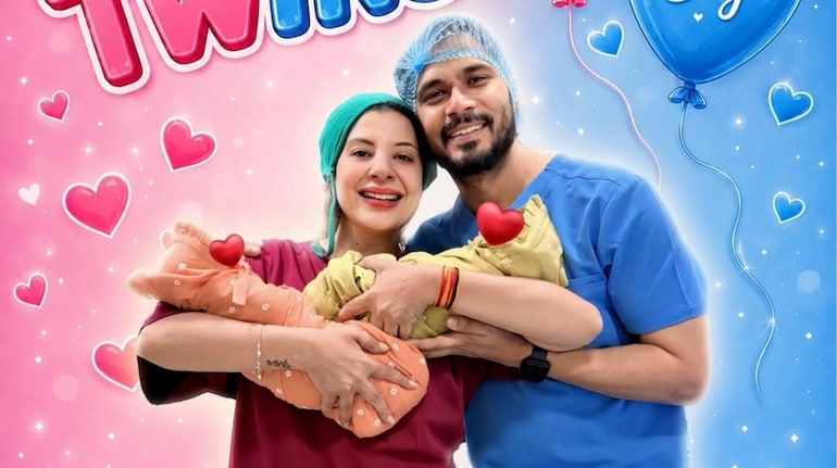Sambhavna Seth welcomes twins via surrogacy, shares emotional hospital ...