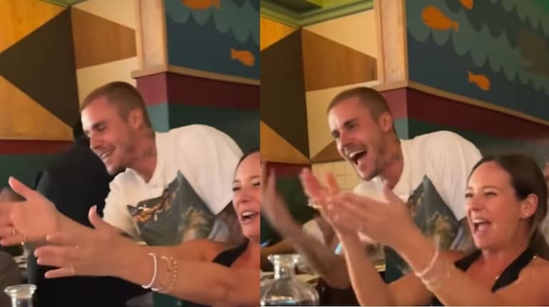 Justin Bieber joins strangers in singing ‘Happy Birthday’ at Los ...