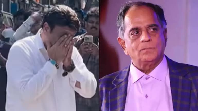 Govinda pays last respects to Pahlaj Nihalani, tearfully recalls ...