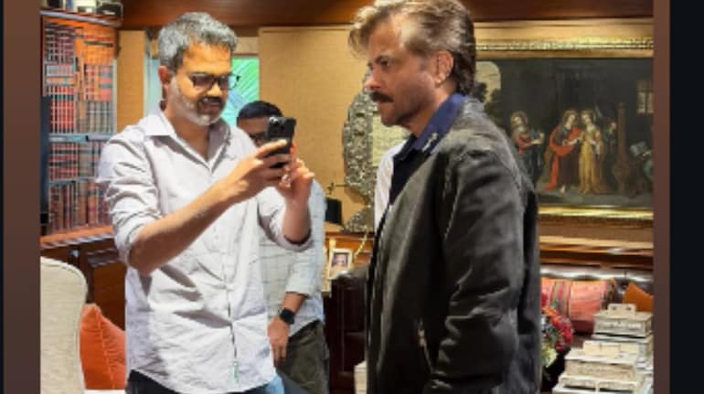 Anil Kapoor shares BTS pic with Dragon director Prashanth Neel, says ...