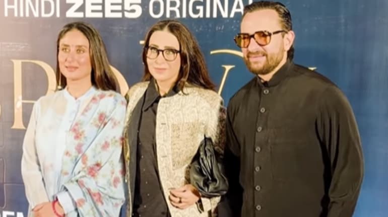 Kareena Kapoor backs sister Karisma Kapoor with hubby Saif Ali Khan at ...