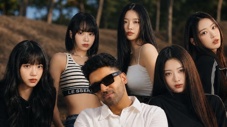 Guru Randhawa makes his K-Pop debut as he joins LE SSERAFIM for ...