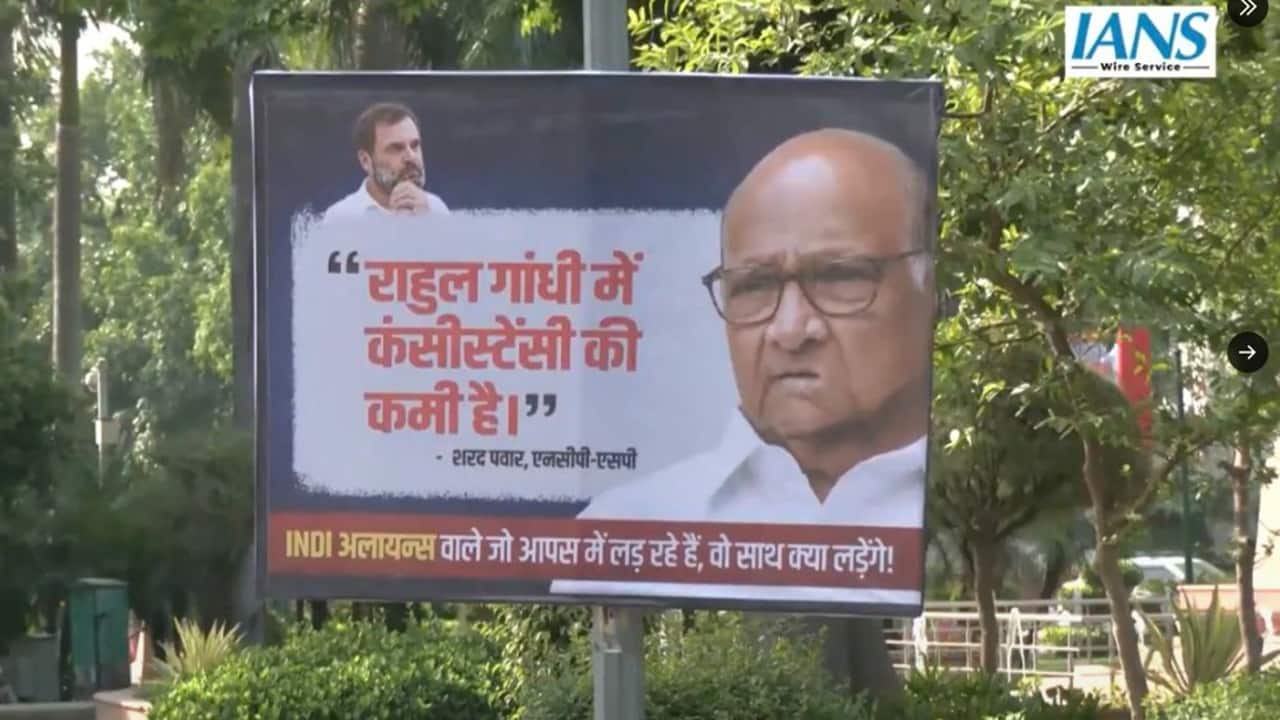 Posters targeting Rahul Gandhi surface across Delhi ahead of INDIA bloc ...