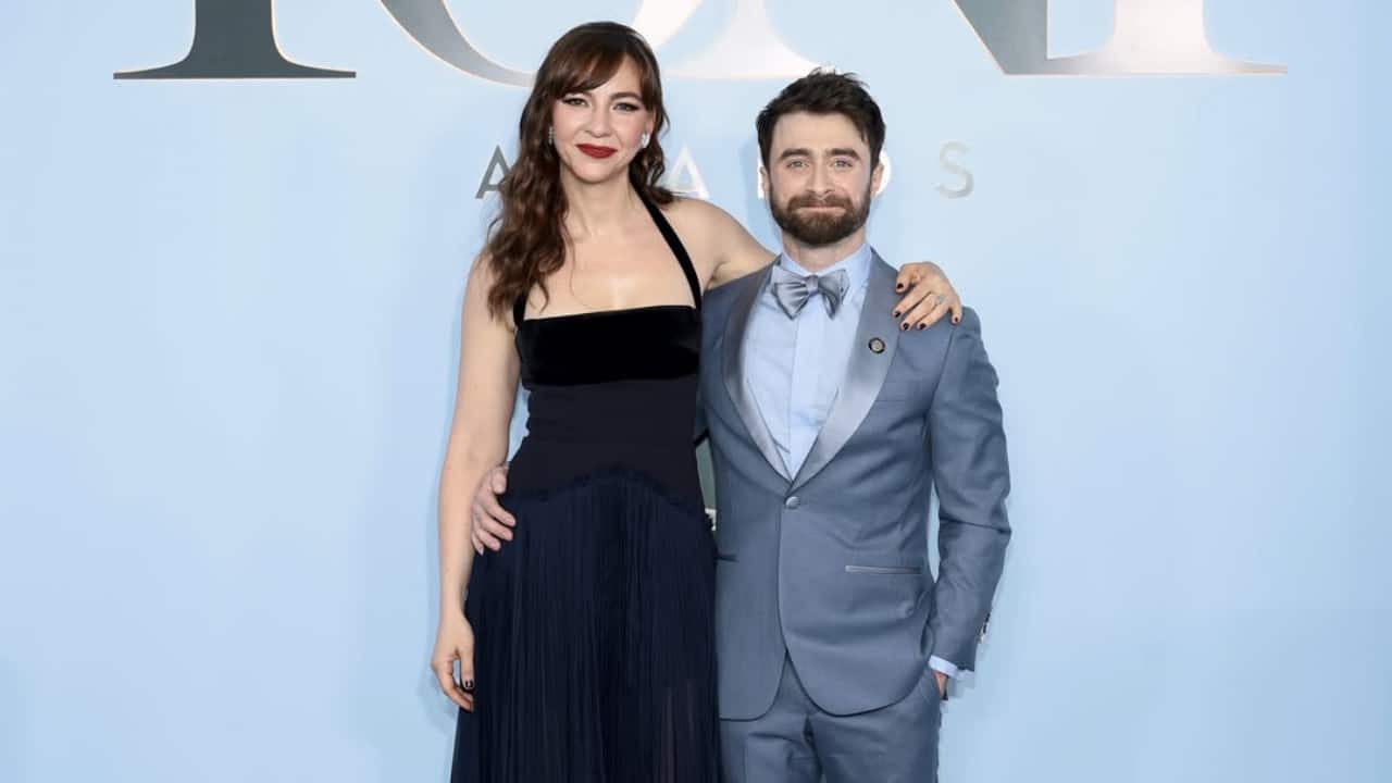 Daniel Radcliffe and Erin Darke make rare red carpet appearance at Tony ...