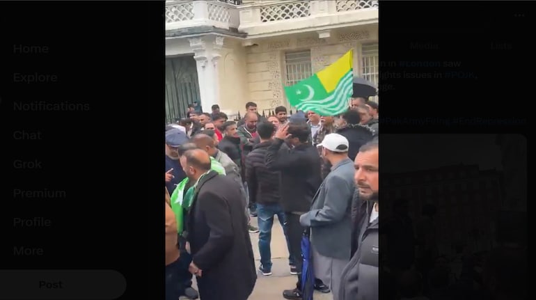 PoK unrest reaches UK: Kashmiri diaspora protests outside Pakistani ...