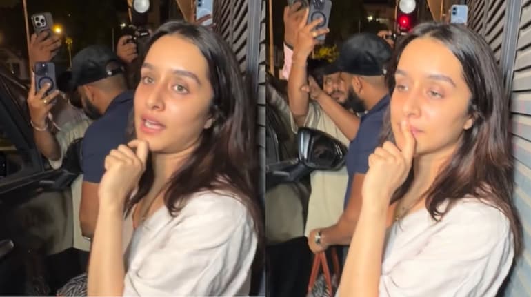 Shraddha Kapoor visibly annoyed as paparazzi swarm her during Mumbai ...