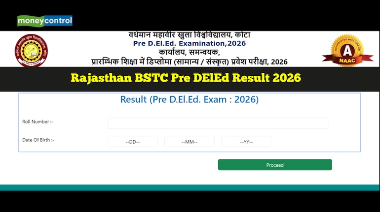 Rajasthan BSTC Result 2026 (OUT): Pre-DElEd result announced ...