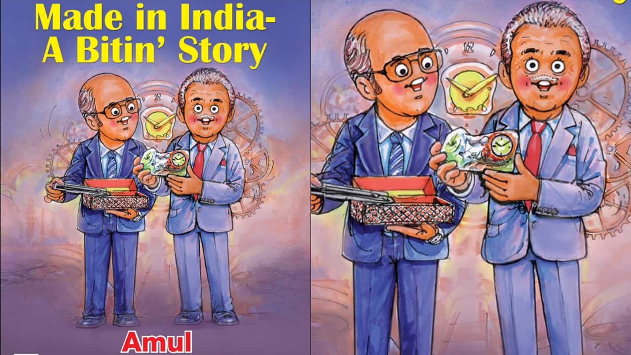Amul pays tribute to JRD Tata and Xerxes Desai, the visionaries behind ...