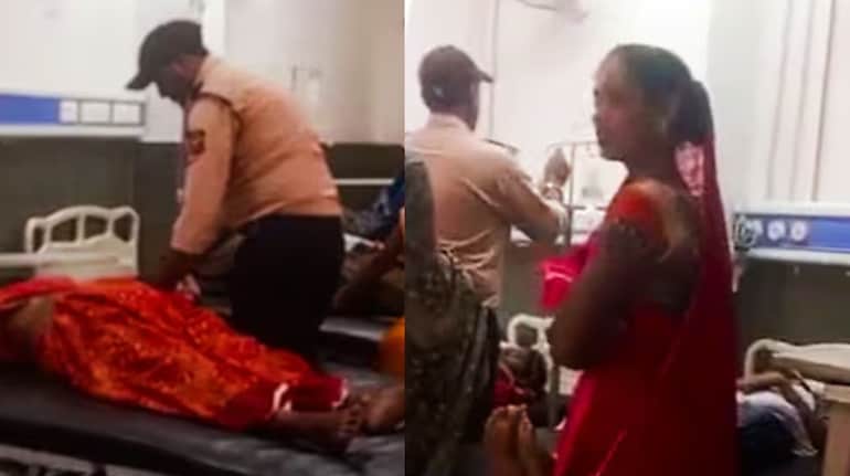 Watch: Viral video shows security guard administering IV drip at MP ...