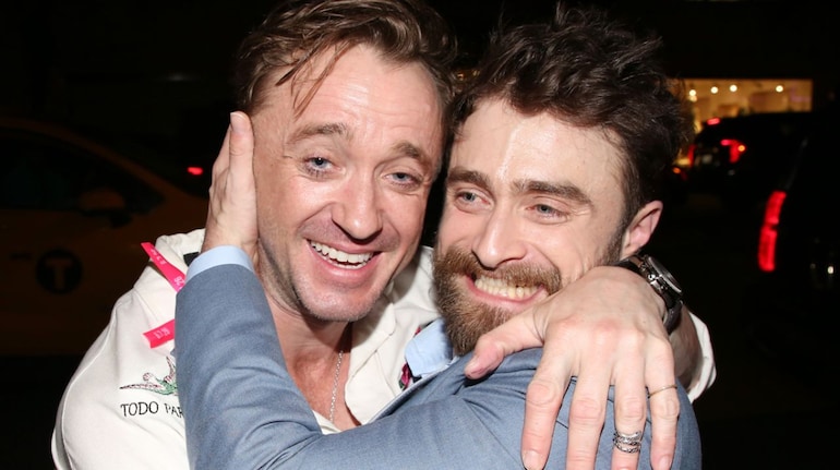 Daniel Radcliffe and Tom Felton reunite at Tony Awards 2026; Harry ...