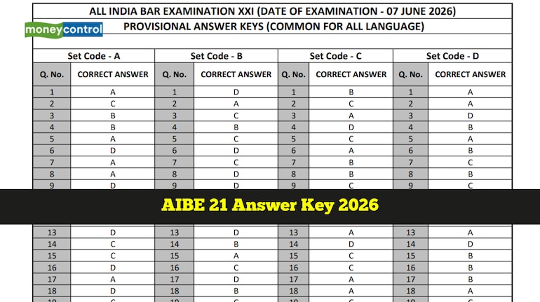 AIBE 21 Answer Key 2026 released @ allindiabarexamination.com; direct ...