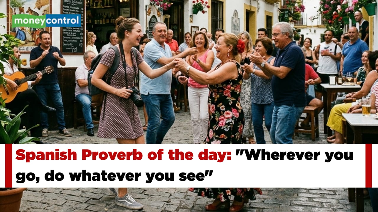 Spanish Proverb of the day: "Wherever you go, do whatever you see ...