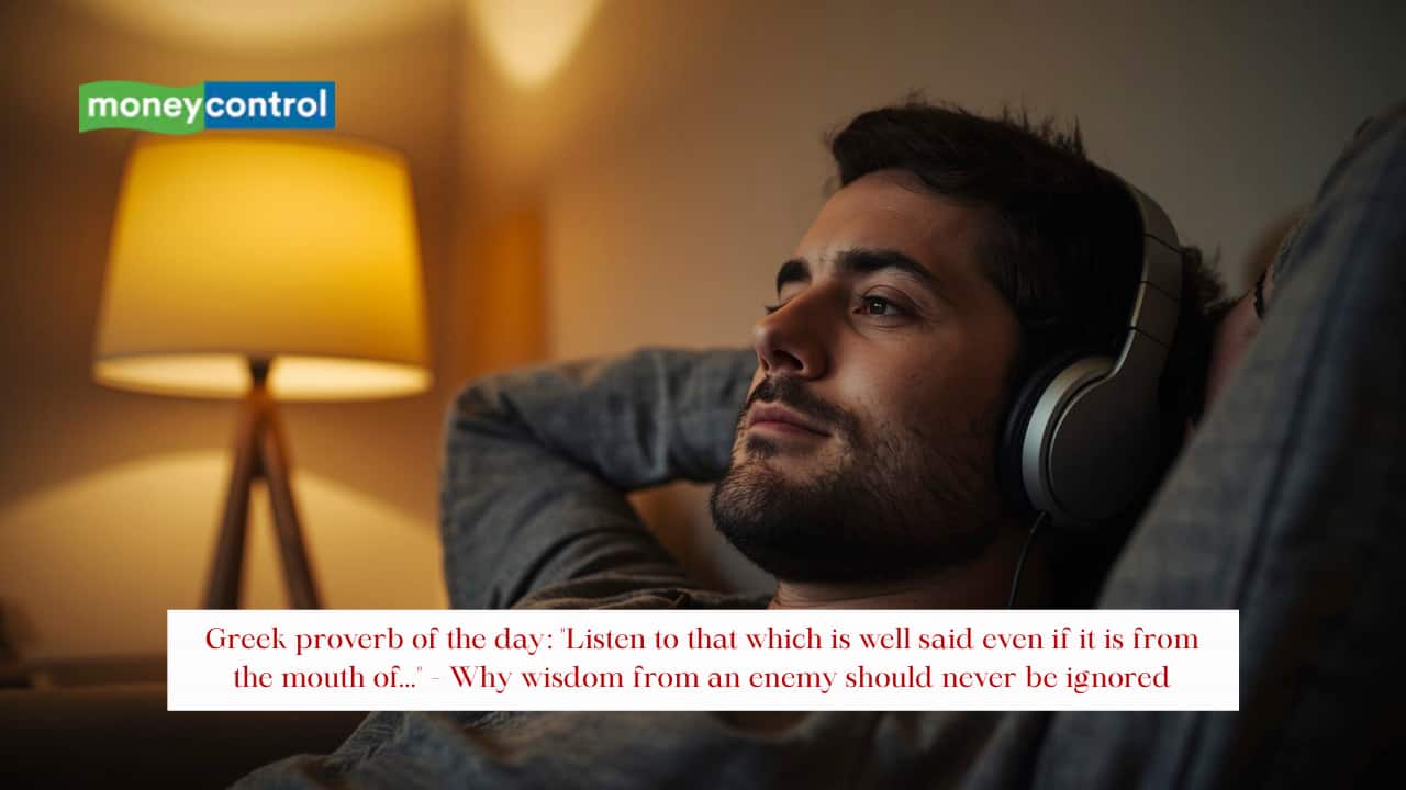 Greek proverb of the day: "Listen to that which is well said even if it ...