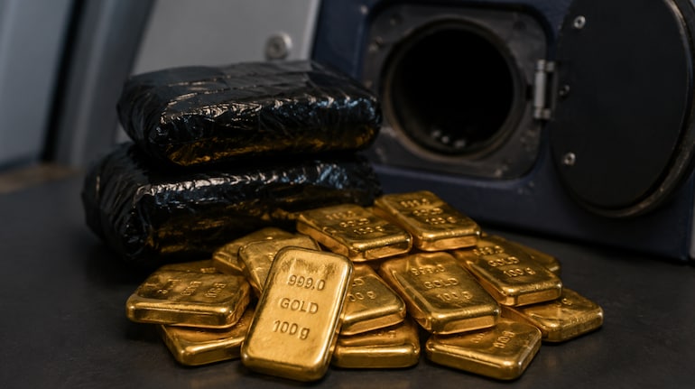 Movie-like smuggling attempt: Gold biscuits worth Rs 4.27 cr seized ...