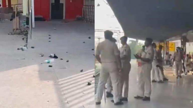 Patliputra railway station turns battleground amid stone-pelting ...