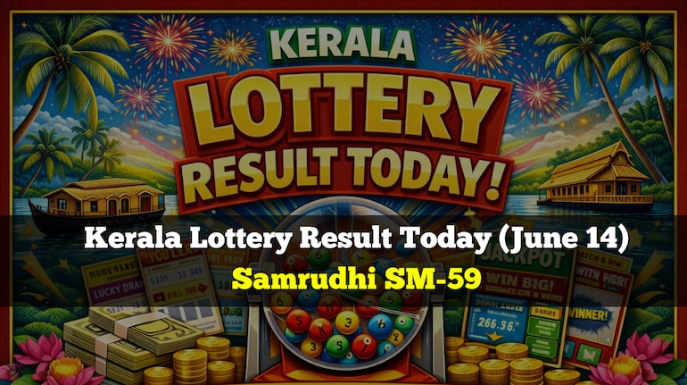 Kerala Lottery Result Today (June 14): Samrudhi SM-59 Draw, Top Prize ...