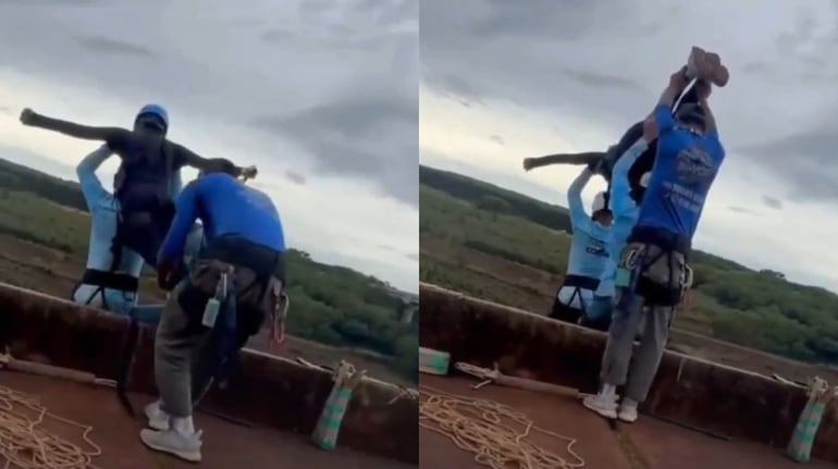 Woman dies in bungee jumping accident after organisers forgot to attach ...