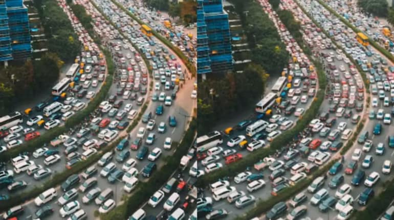 Haryana urges corporates to adopt WFH as Gurugram chokes on traffic and ...