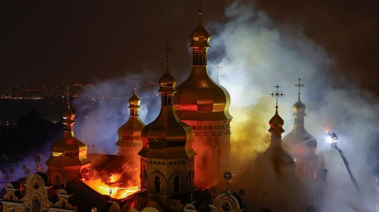 Russia says patriot missile damaged Kyiv's UNESCO-listed monastery ...