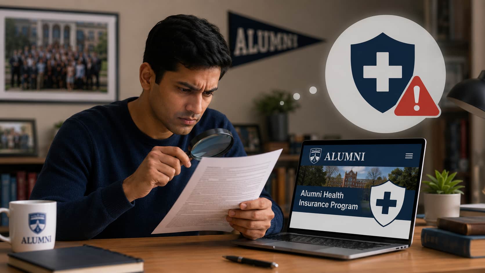 Your college alumni group may offer health insurance but read the fine ...