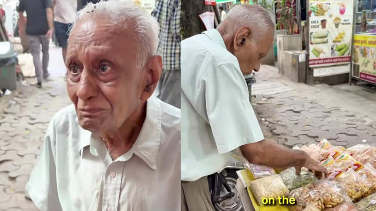 82-year-old Mumbai man works 12 hours a day, earns Rs 300 by selling ...