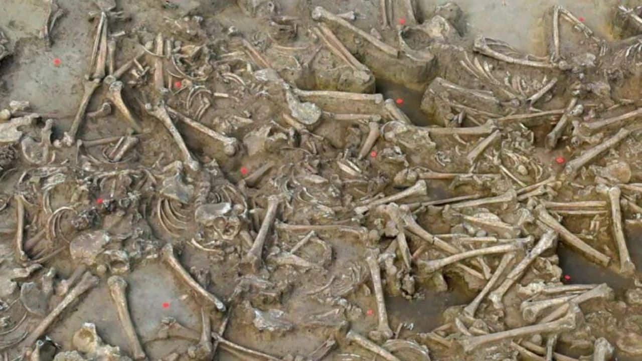 Archaeologists stunned as 40-plus headless skeletons emerge from 7,000 ...