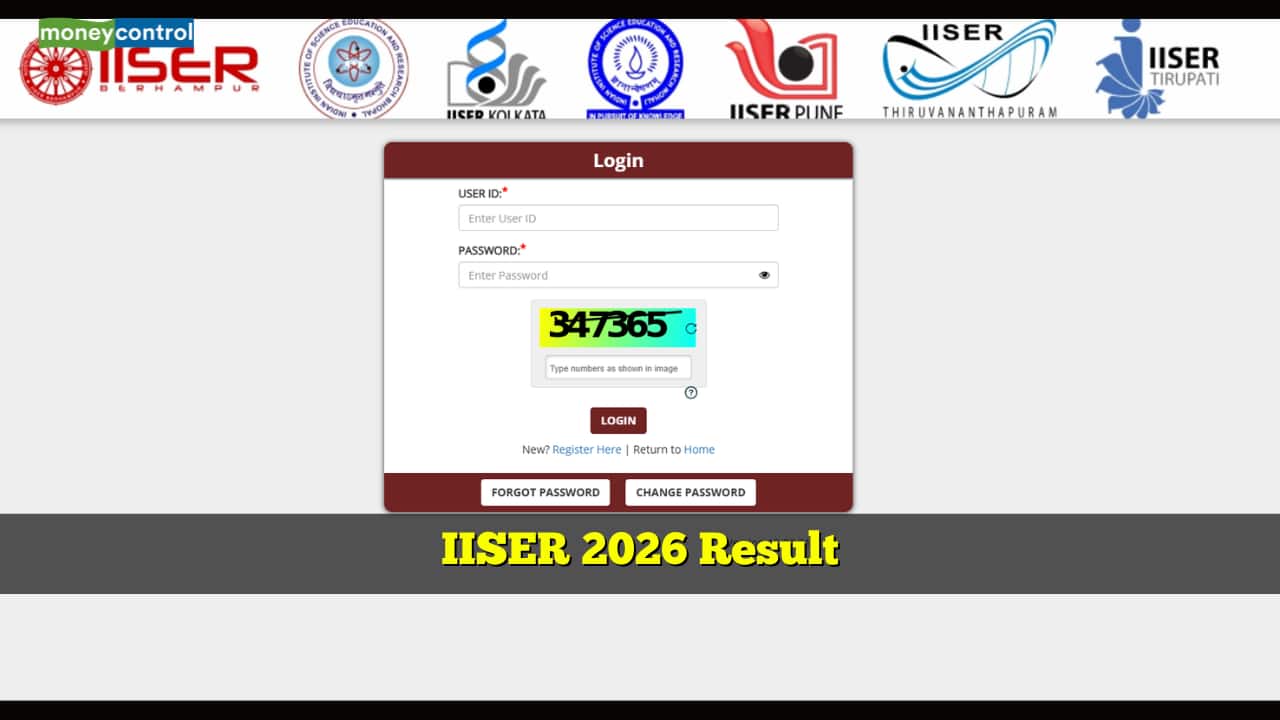 IISER Result 2026 declared @ iiseradmission.in, download rank card here