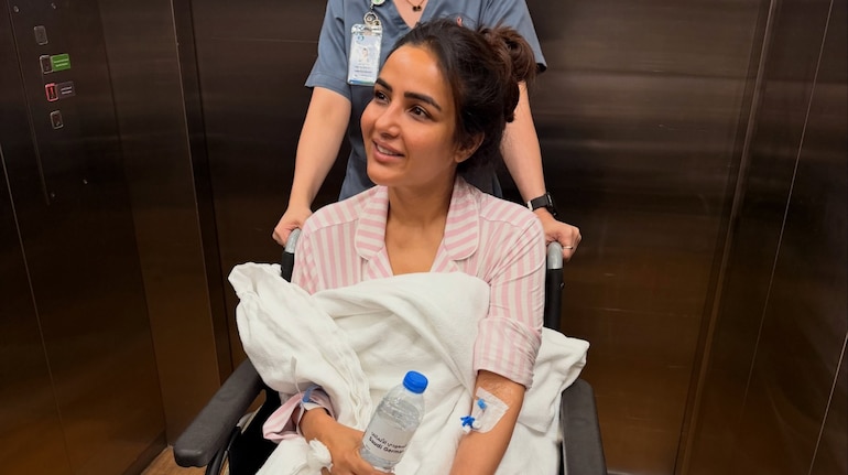 Jasmin Bhasin still “not out of danger zone” after terminal Ileitis ...