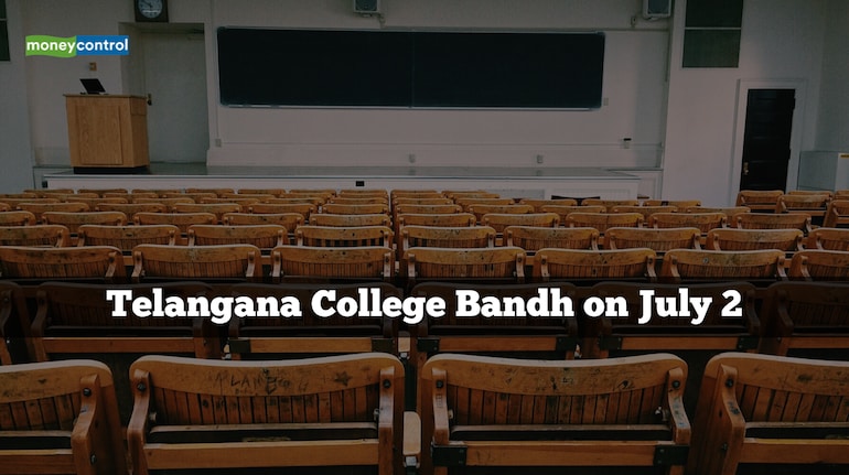 Telangana college bandh on July 2 as students protest over fee ...